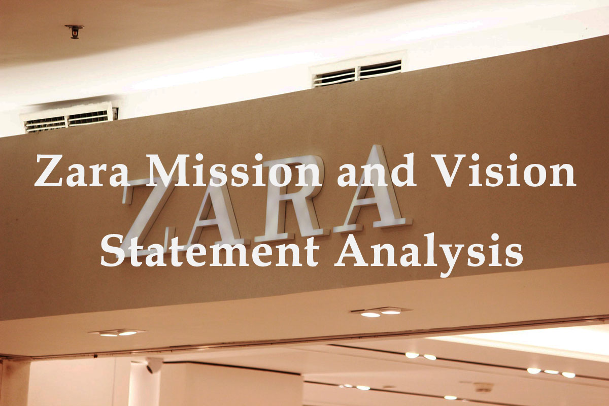 Zara Mission And Vision Statement Analysis EdrawMind